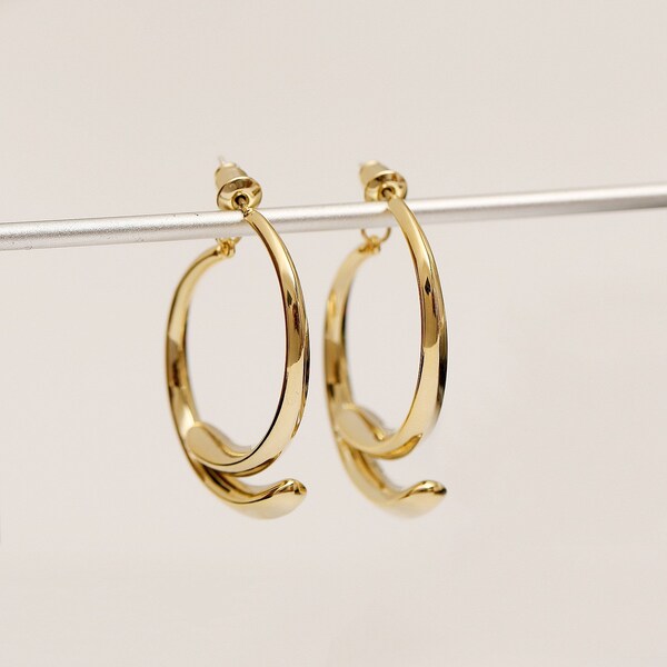 Curved Ear Cuff - Etsy