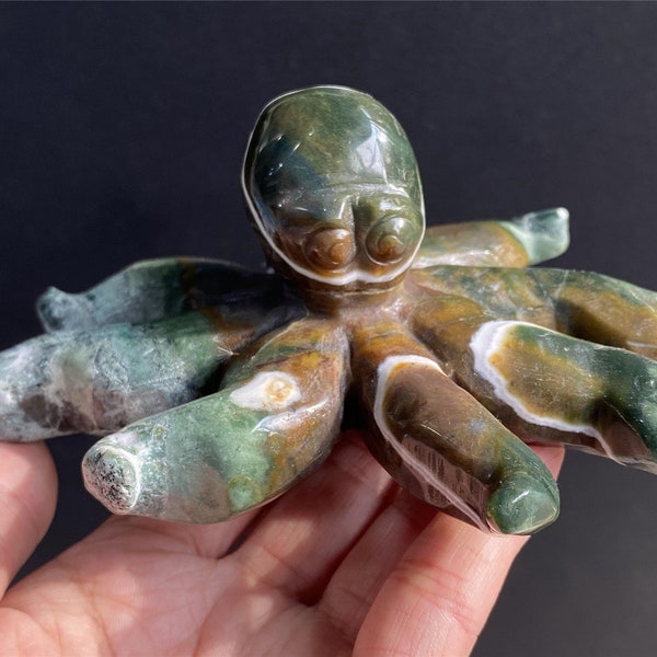 Crystal Octopus Carving - Etsy