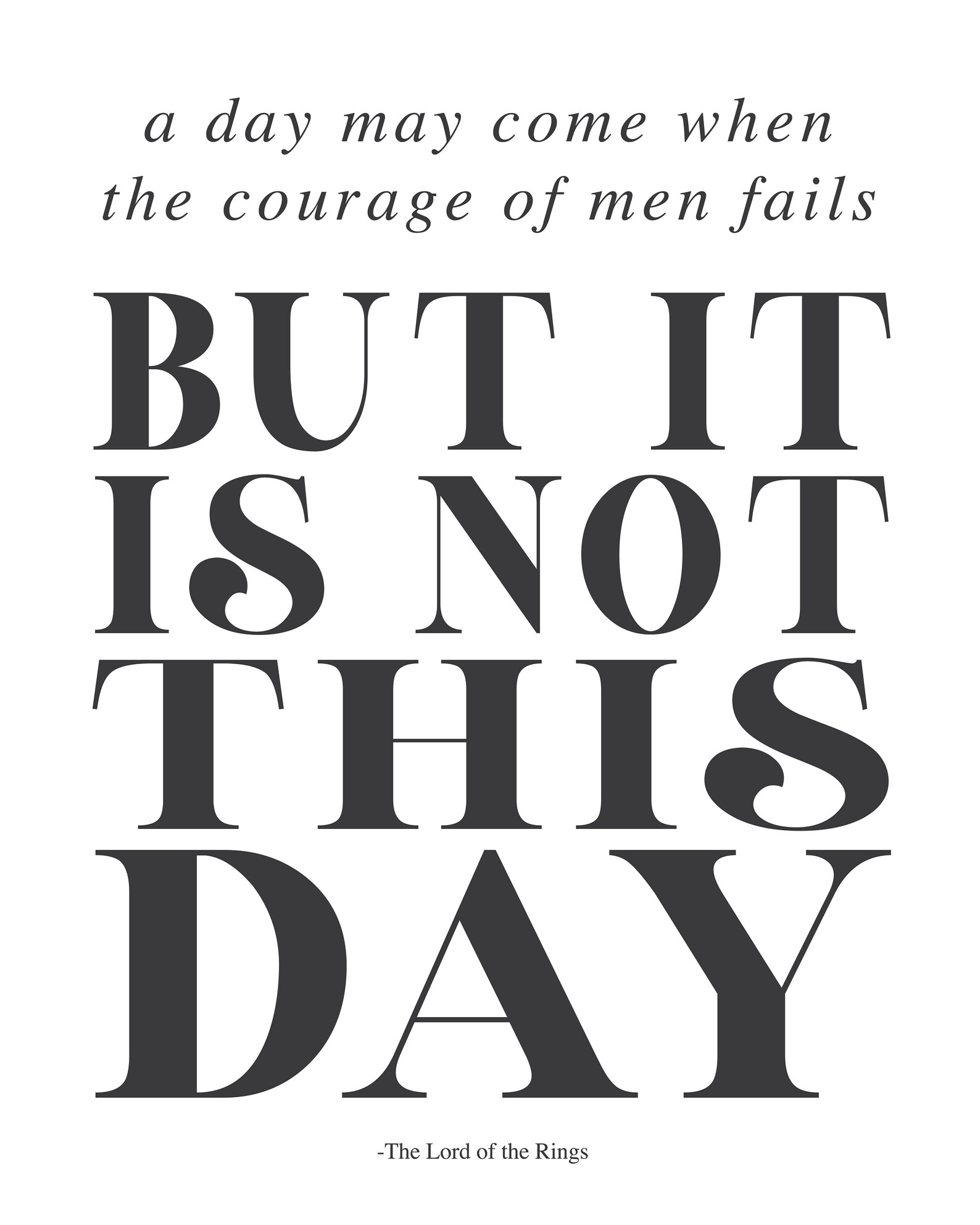 A Day May Come Printable 16 X 20 - Etsy UK