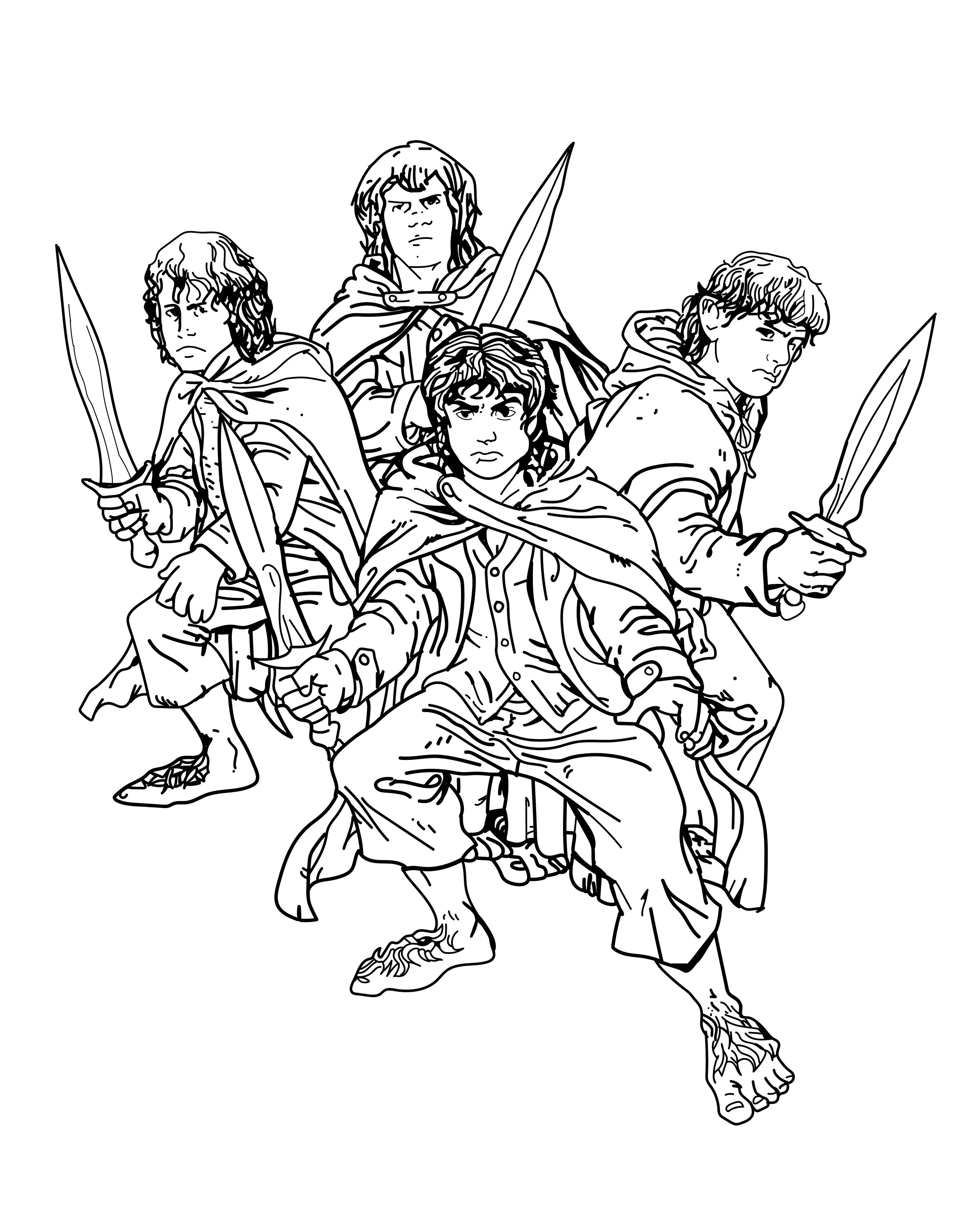 The Hobbits SVG, DXF & PNG File - Etsy Canada