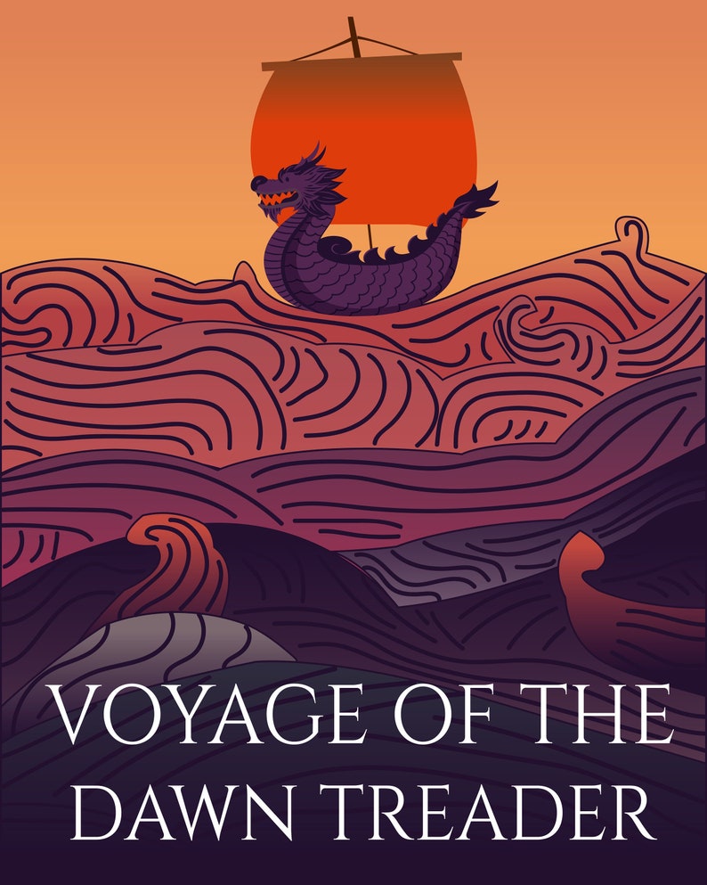 Voyage of the Dawn Treader Printable - 16 X 20 - Etsy