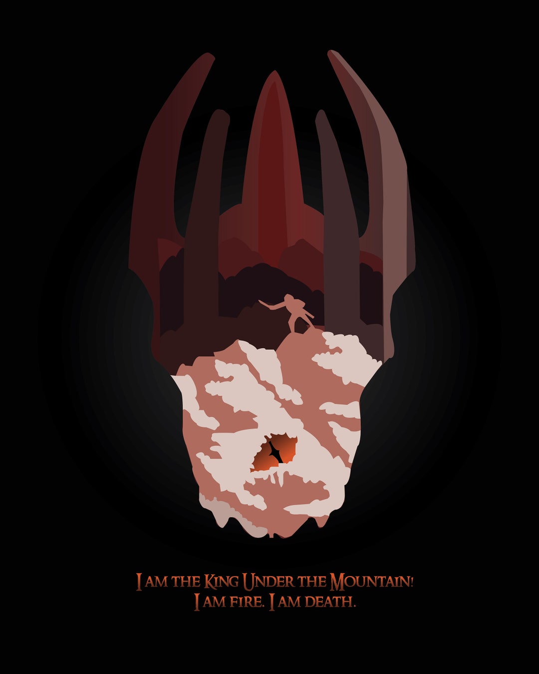 I Am Fire I Am Death Printable 16 X 20 - Etsy