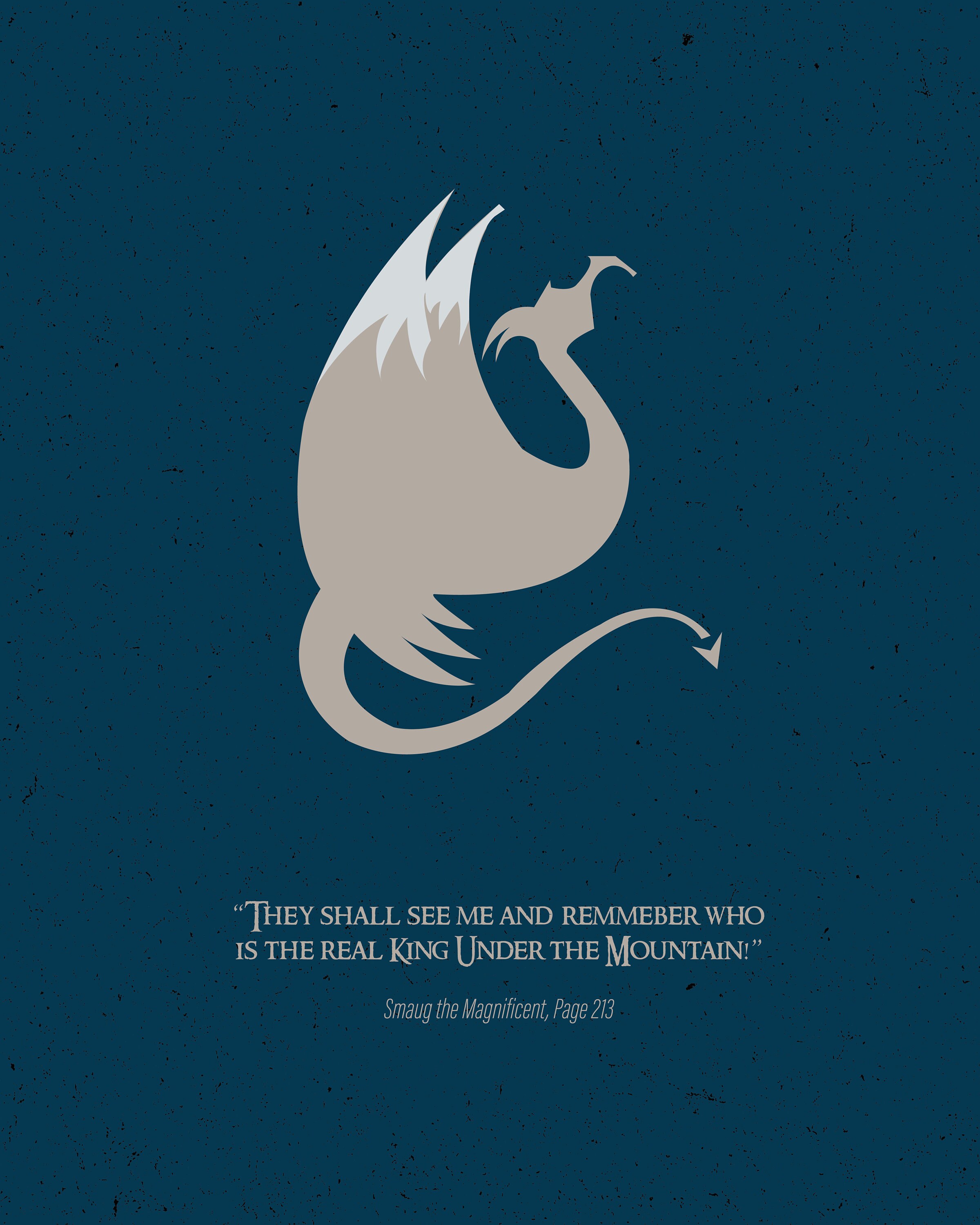 Smaug Printable 8 X 10 - Etsy