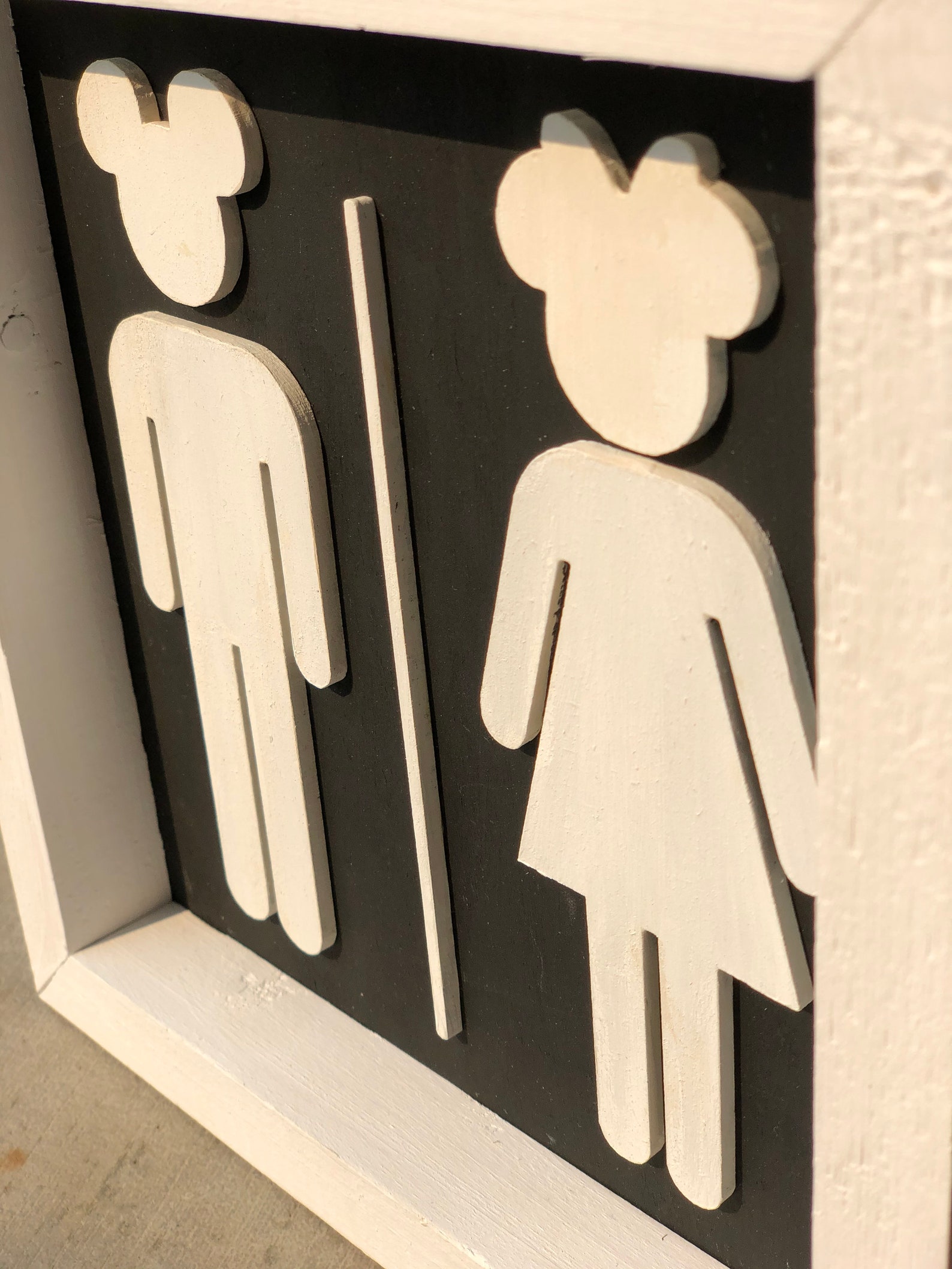 Disney Restroom Disney Home Disney Decor Restroom Decor | Etsy