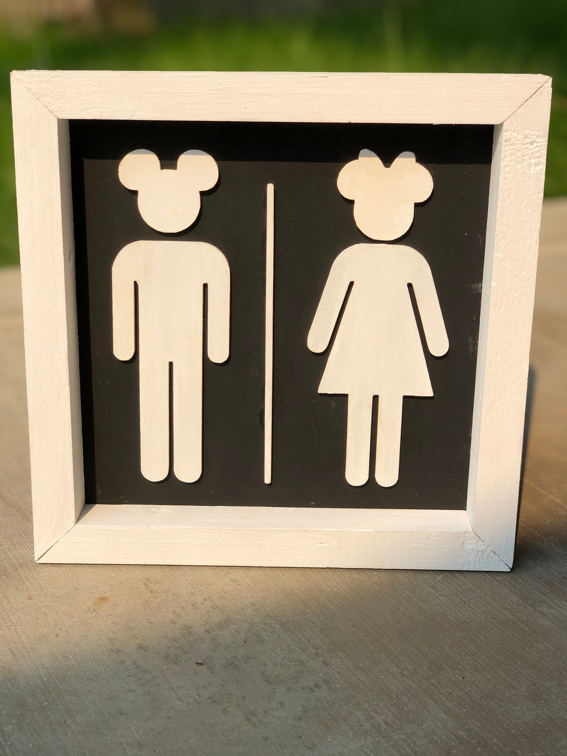 Disney Restroom Disney Home Disney Decor Restroom Decor | Etsy