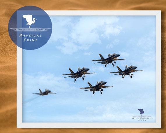 Blue Angels Diamond Maneuver Fine Art Photograph U.S. Navy - Etsy