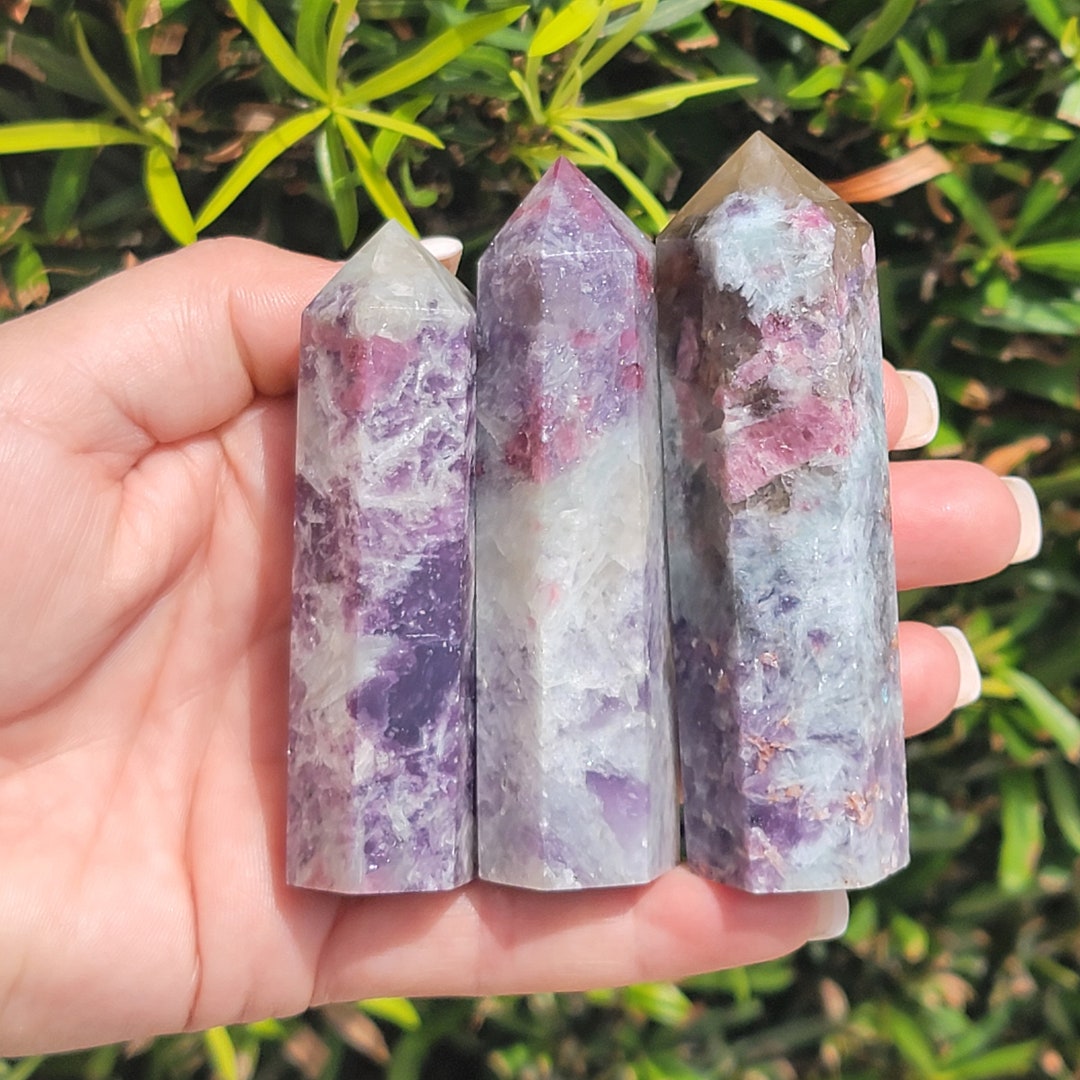 Crystals Unicorn Stone Tower Kristalle Gift for Her - Etsy