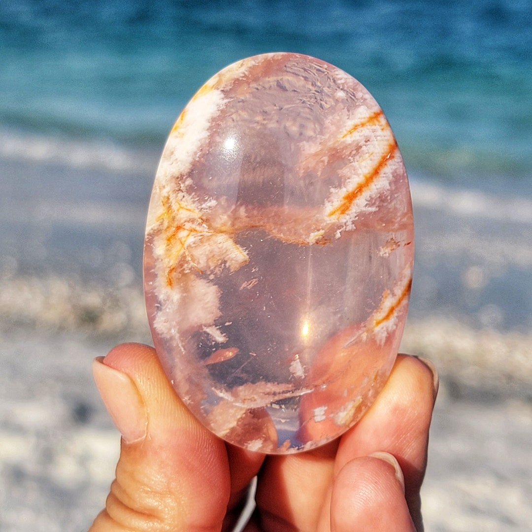 Crystal Rose Quartz Garden Gem Grade Crystal Home Office Desk Decor - Etsy