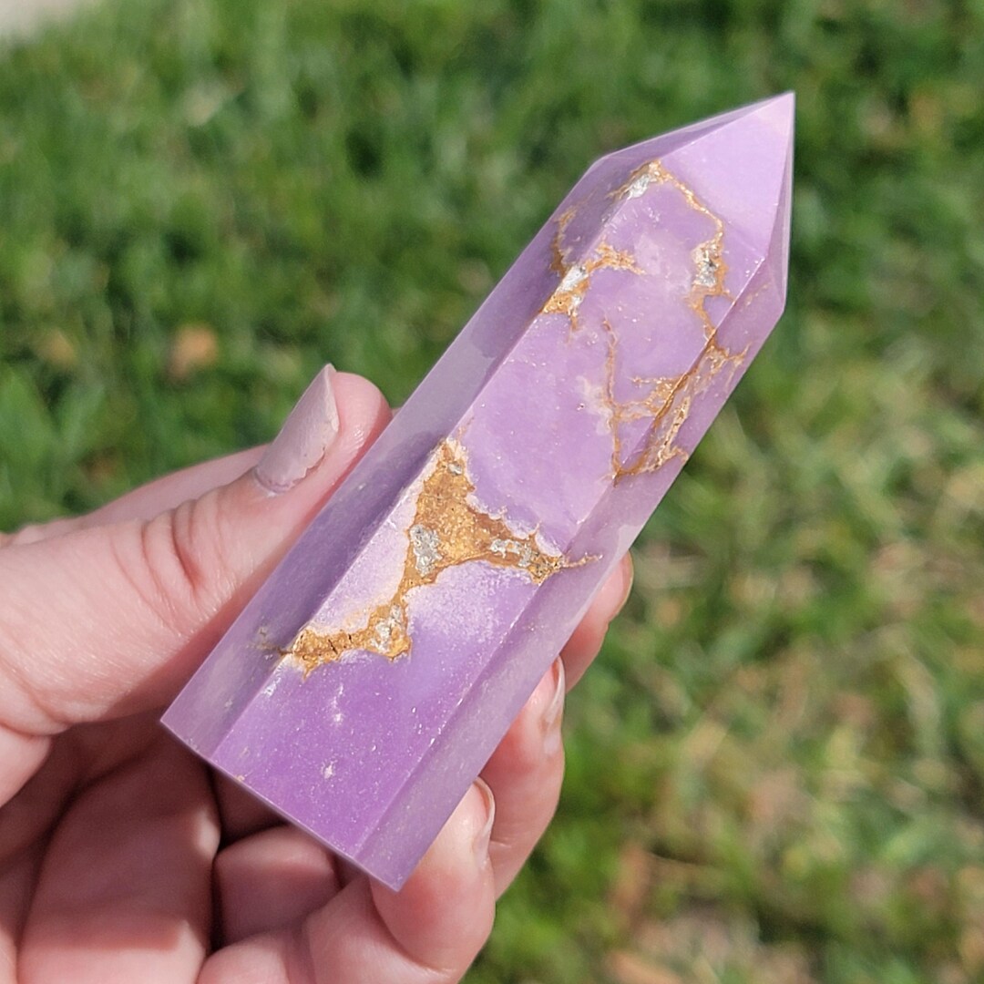 Crystals Phosphosiderite Tower Crystal Kristalle Gift for Her - Etsy