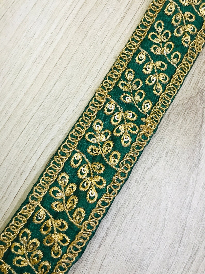 Decorative Indian Laces Sari Border Embroidered Crafting | Etsy