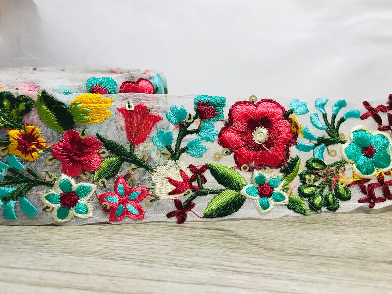 Indian Jacquard Trim Sari Border Trimmings Decorative Ribbon - Etsy