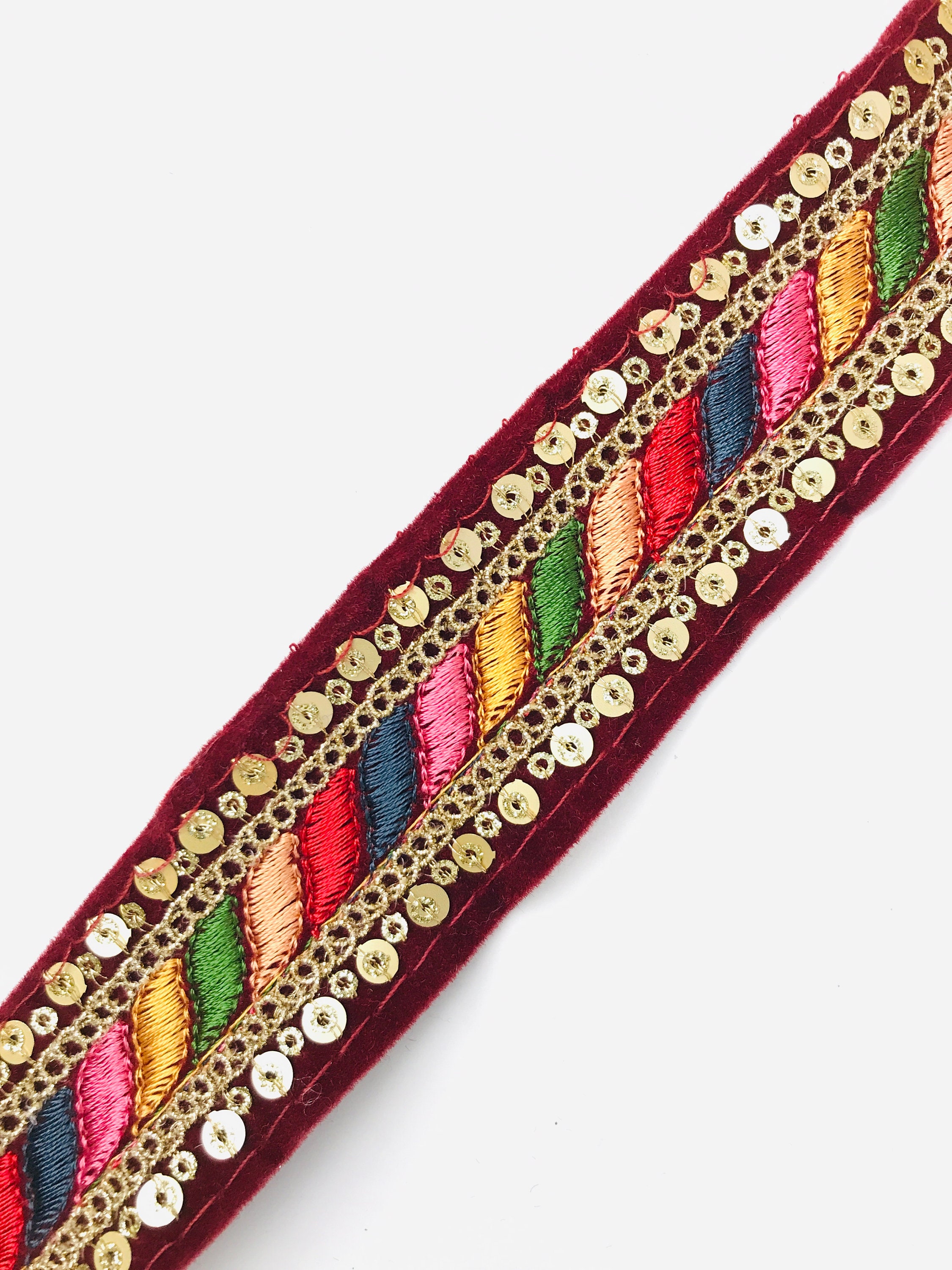 Beautiful Thread Work Trims Embellishment Tape Indian - Etsy