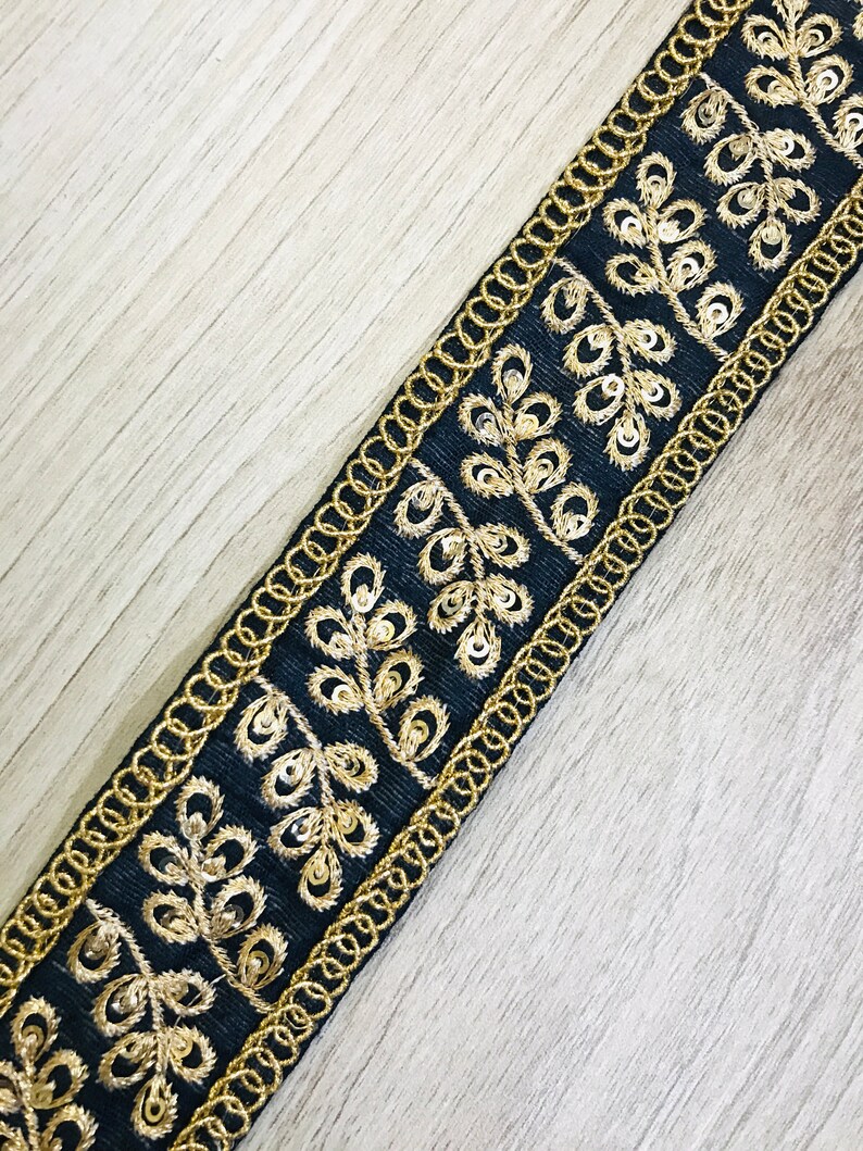 Decorative Indian Laces Sari Border Embroidered Crafting | Etsy