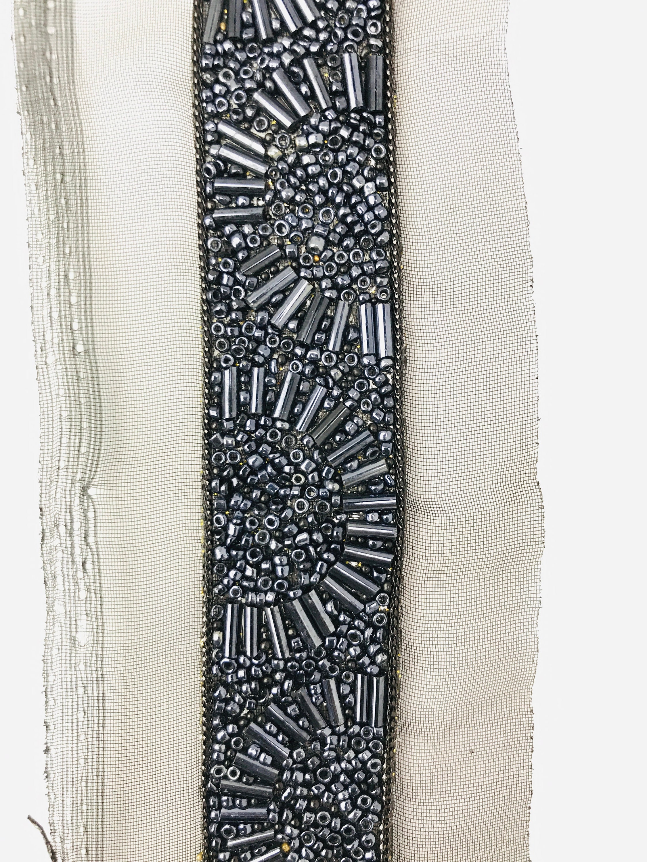 Shinny Trim Embroidered Trims Boho Clothing Border Metallic ...
