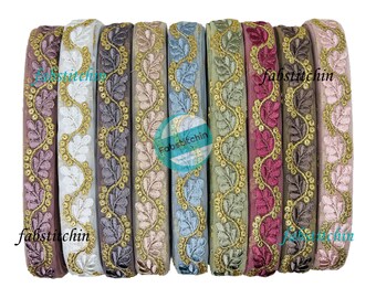 Floral Fabric Trim Embroidered Border Crafting Sewing - Etsy