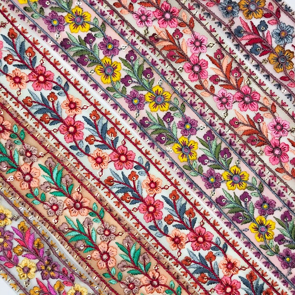 Embroidered Trim - Etsy