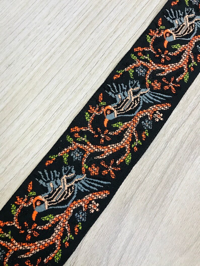 Bird Jacquard Trim Sari Border Brocade Saree Trimmings - Etsy