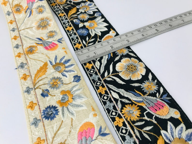 Indian Laces, Sari Borders, India Trims, Boho, Silk Saree Laces ...
