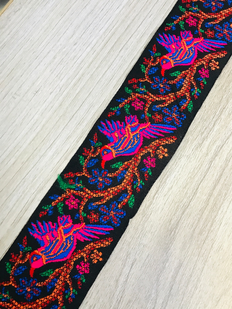 Bird Jacquard Trim Sari Border Brocade Saree Trimmings - Etsy