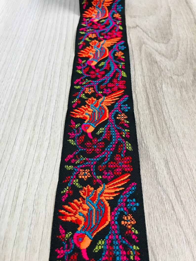 Bird Jacquard Trim Sari Border Brocade Saree Trimmings | Etsy