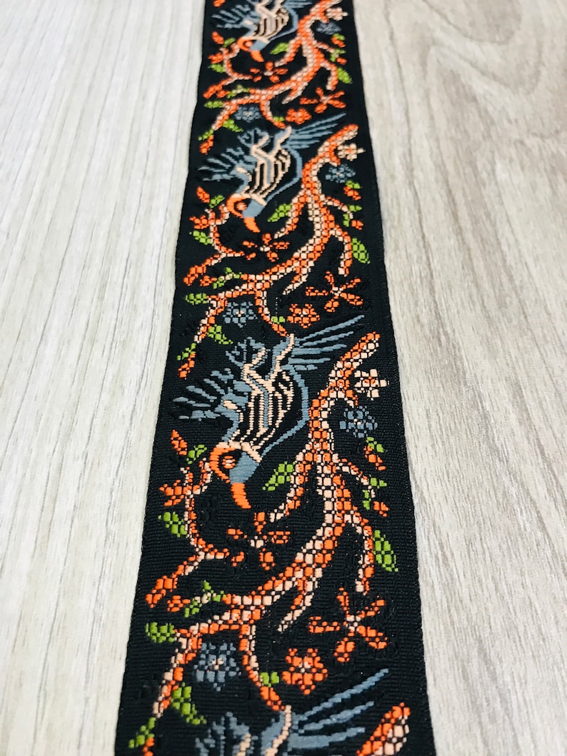 Bird Jacquard Trim Sari Border Brocade Saree Trimmings - Etsy
