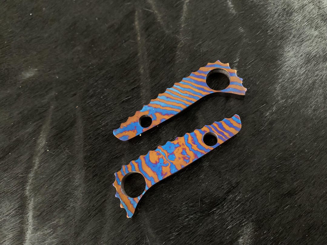 Timascus Backspacer Spyderco Paramilitary 2 Spyderco Pm2 Spyderco Pm3 ...