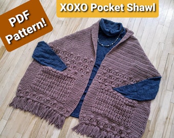 PDF Crochet Pattern-azalea Patch Shawl - Etsy