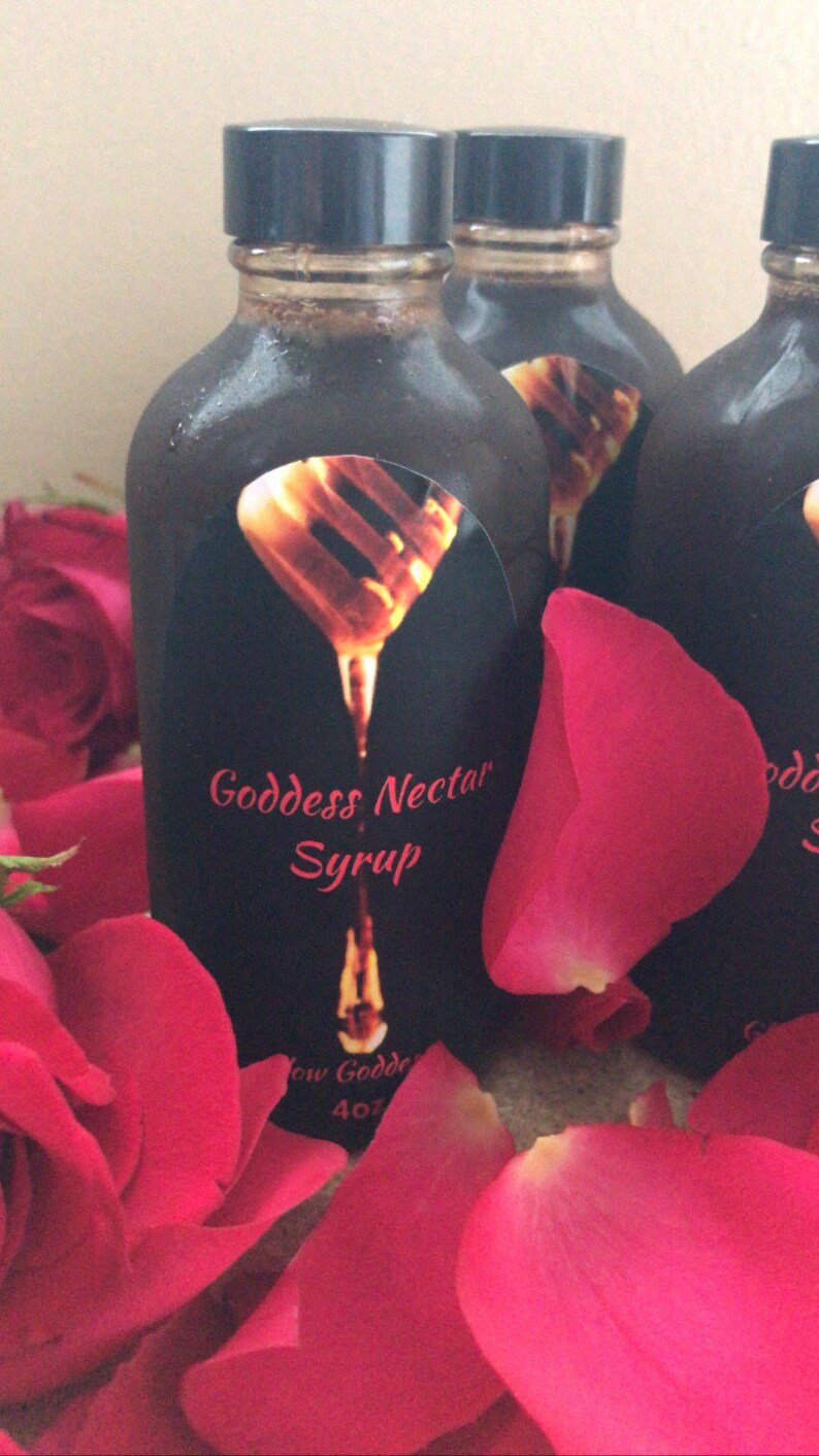Goddess Nectar Syrup Goruntula Syrup 4oz Etsy