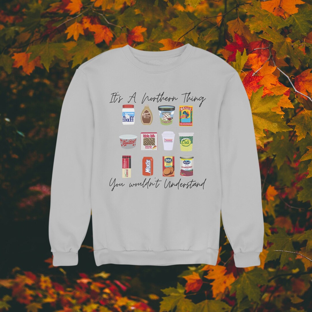 It's A Northern Thing New England Crewneck Sweatshirt - Etsy