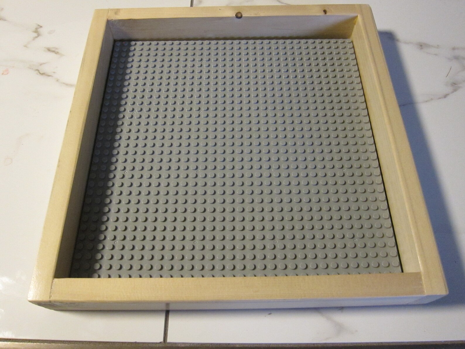 Lego base board 10 by 10 inches with wood frame | Etsy