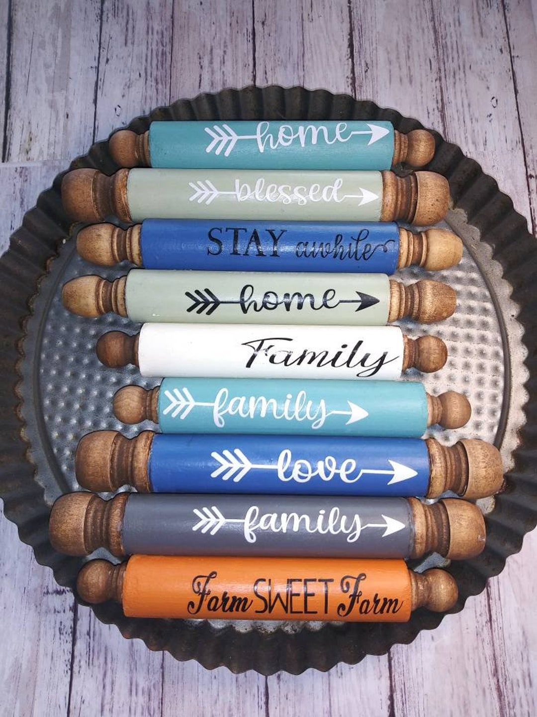 Set of 3 Mini Rolling Pins! FREE SHIPPING! - Etsy