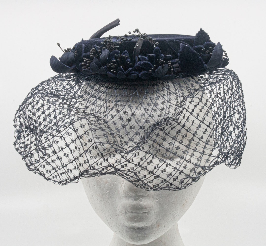 Ladies Vintage Hat, Fascinator - Etsy