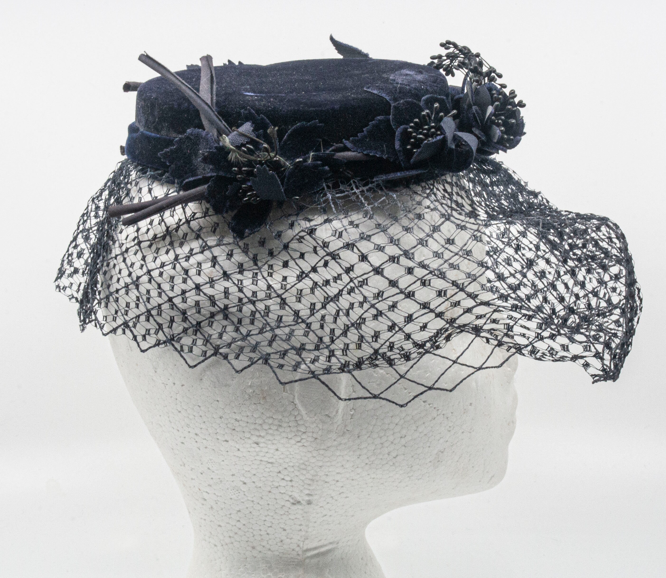 Ladies Vintage Hat, Fascinator - Etsy