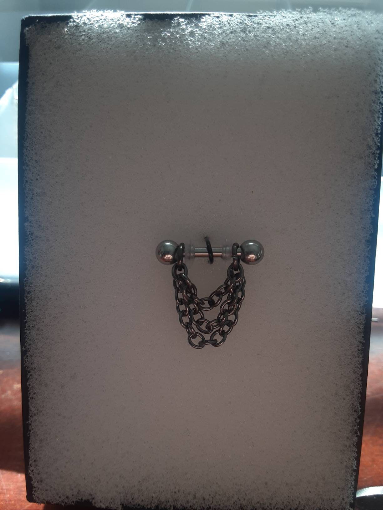 Septum Ring With Stacked Triple Chain Septum Piercing - Etsy