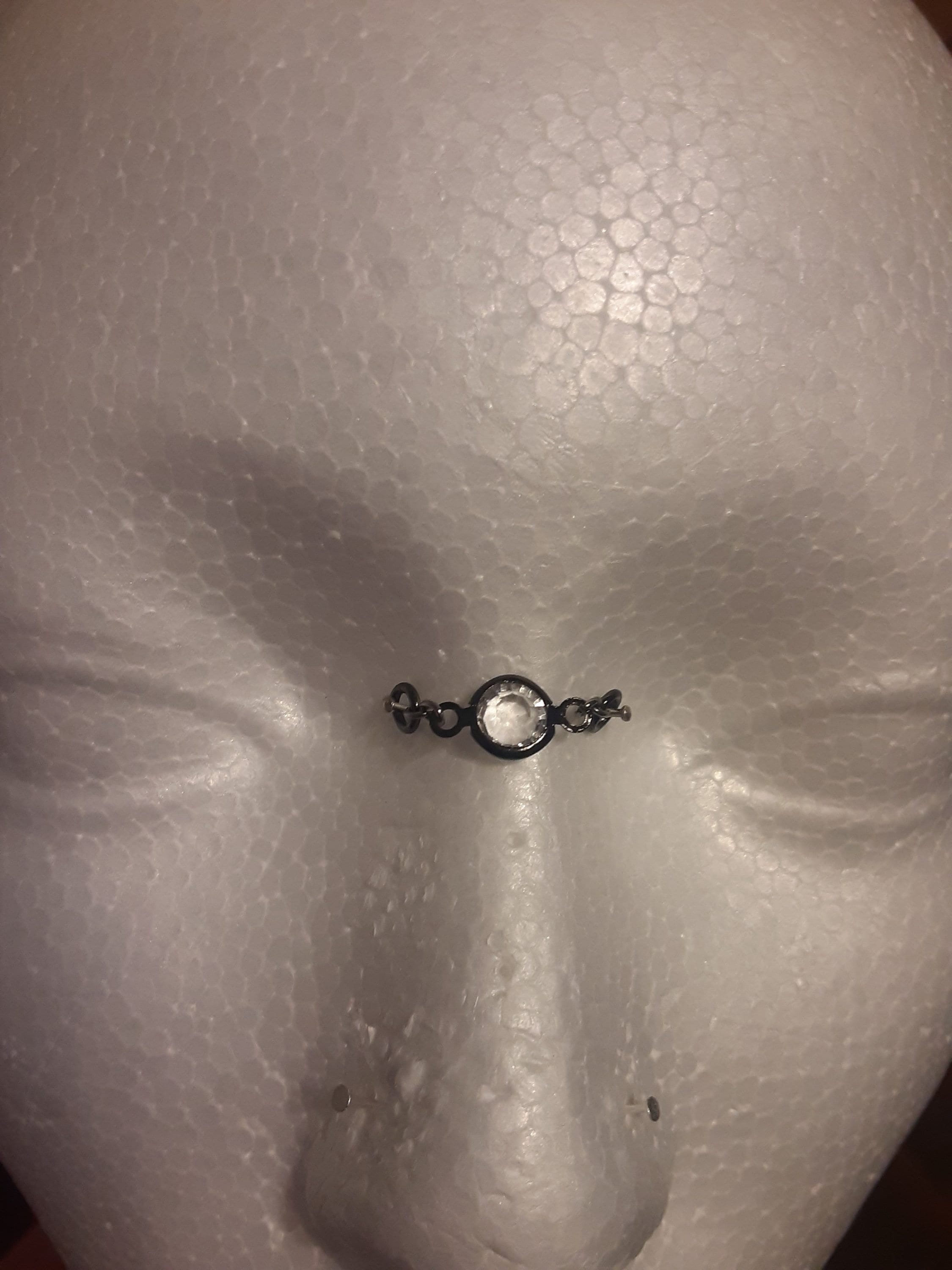 Bridge Chain Third Eye Gem Nose Chain Customizable Length - Etsy