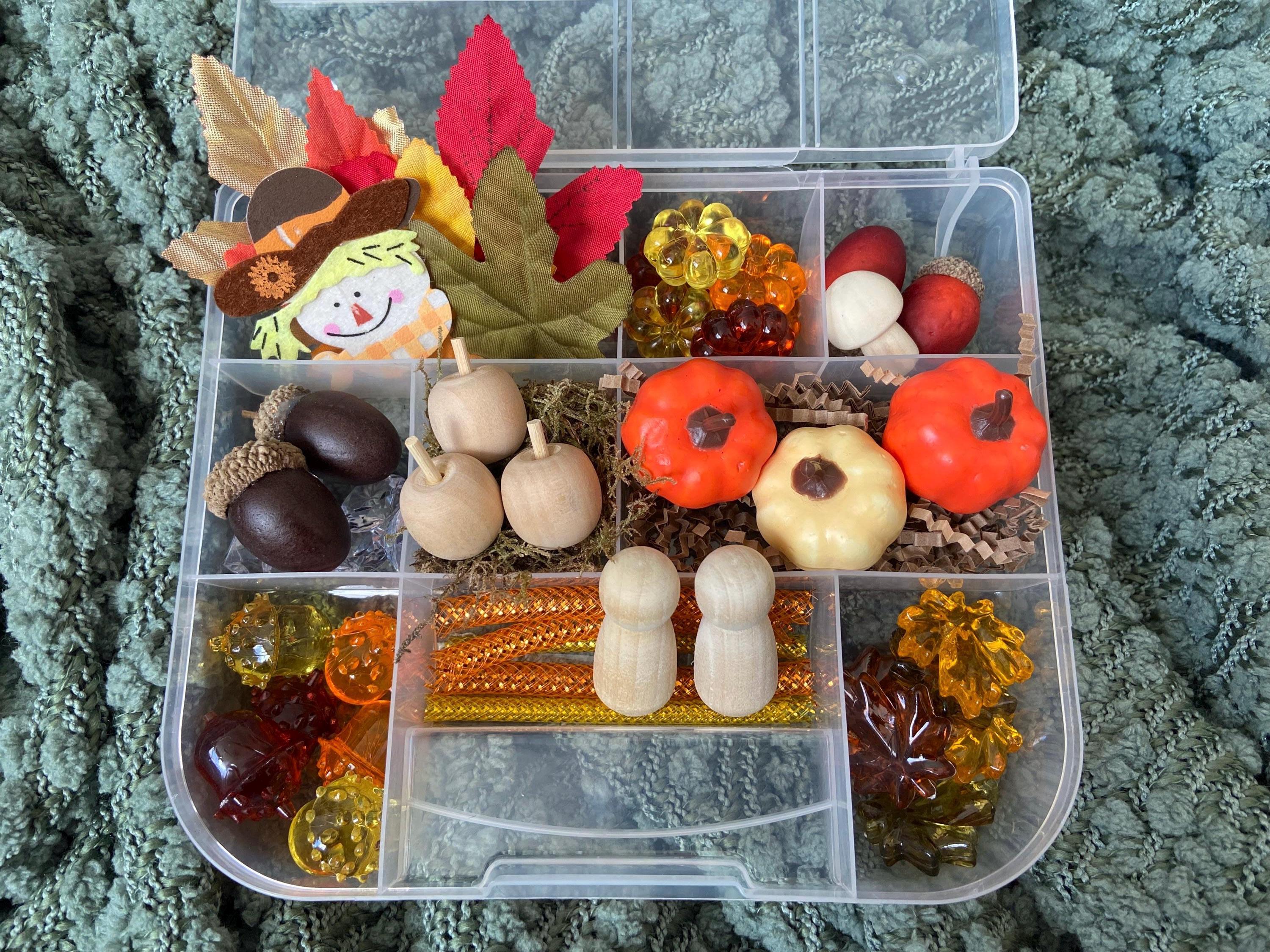 Fall Sensory Bin Autumn Sensory Bin Fall Harvest Fall Sensory Kit Fall ...