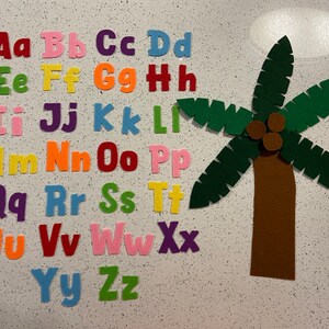 Chicka Chicka Boom Boom | Book Play | Felt Play |uppercase Lowercase ...