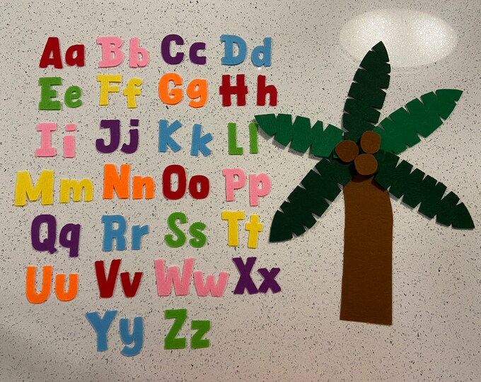 Chicka Chicka Boom Boom | Book Play | Felt Play |uppercase Lowercase ...