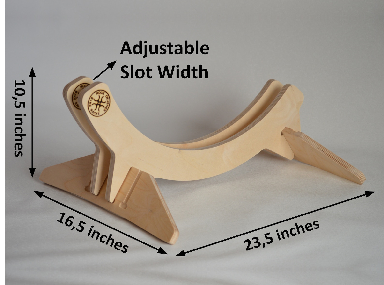 Curved Bike Rack / Wooden Bike Storage/ Modern Bike Stand / - Etsy Canada