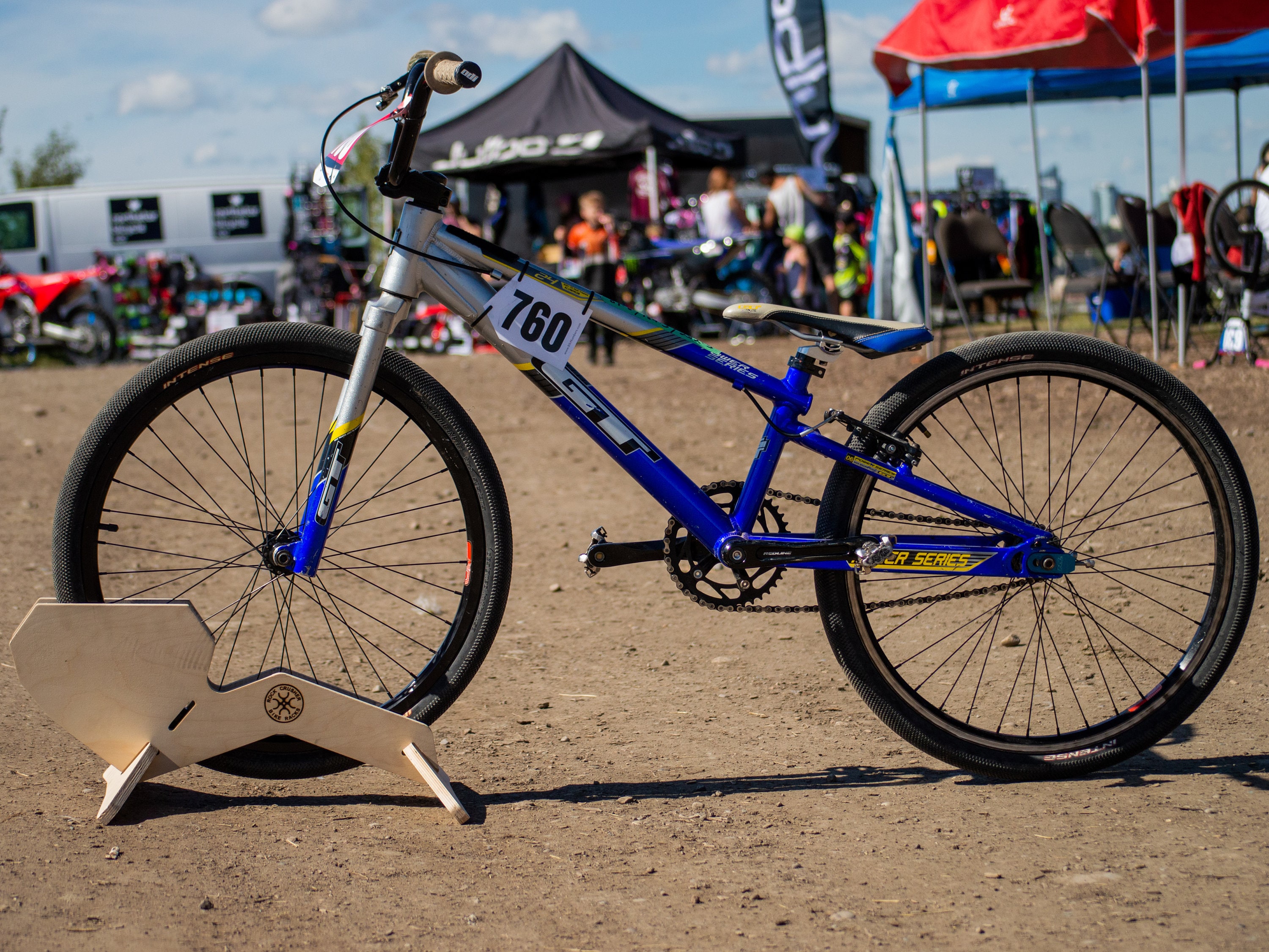 BMX Bike Rack / Portable Wooden Bike Stand / Racing / BMX Racing Pits ...