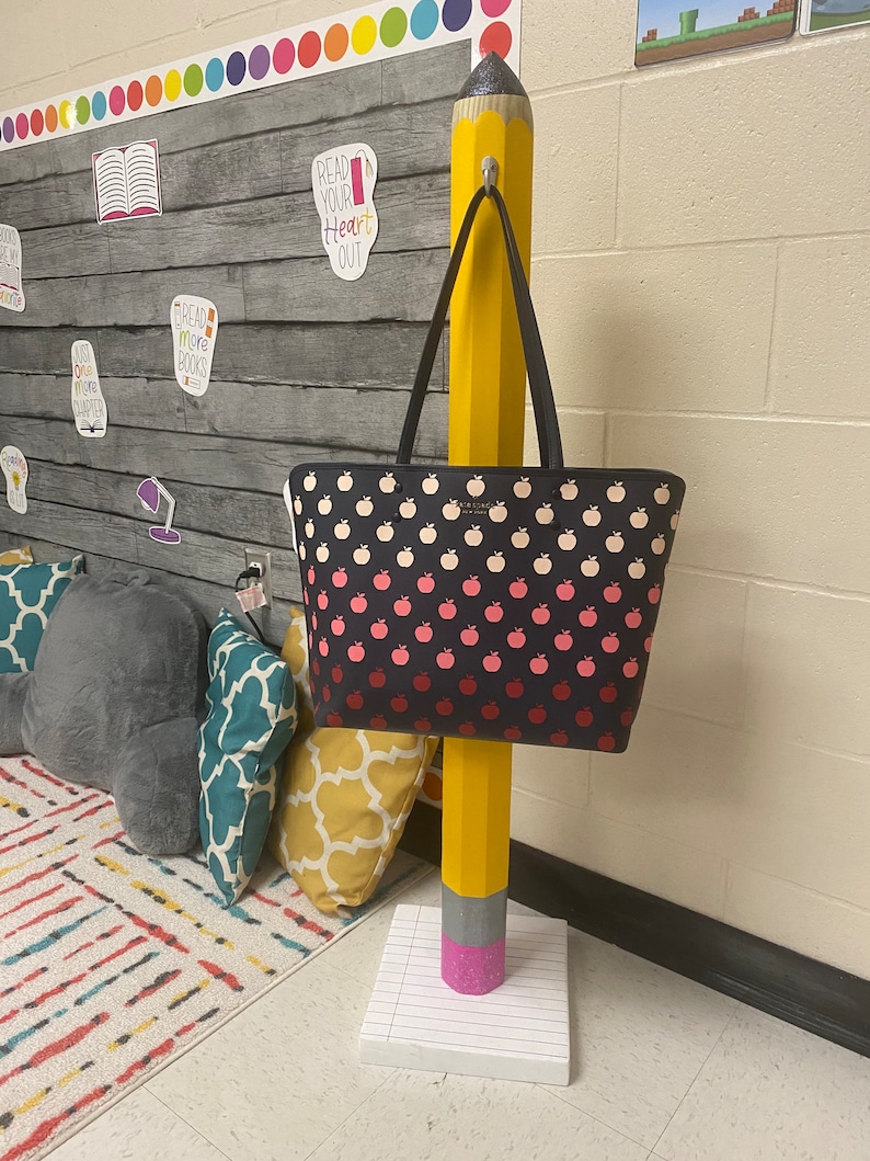 Pencil Stand-4ft Teacher Pencil Decor, Classroom Decor, Door Hanger ...