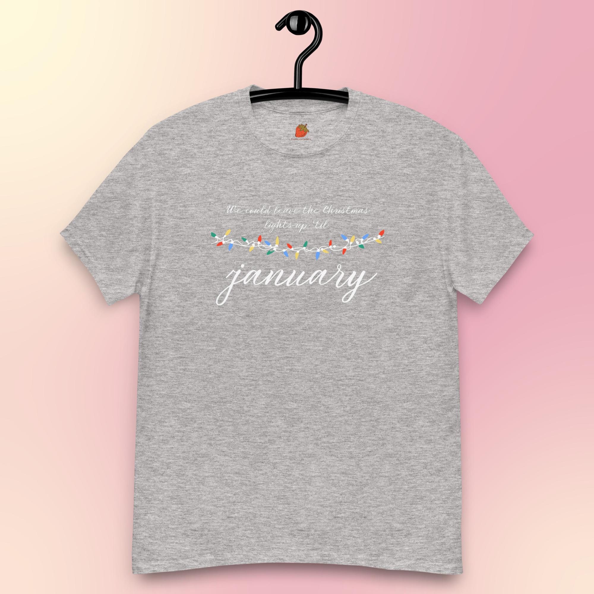 We Can Leave the Christmas Lights up Til January / Lover / - Etsy