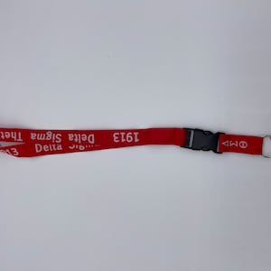 Delta Sigma Theta Lanyard - Etsy