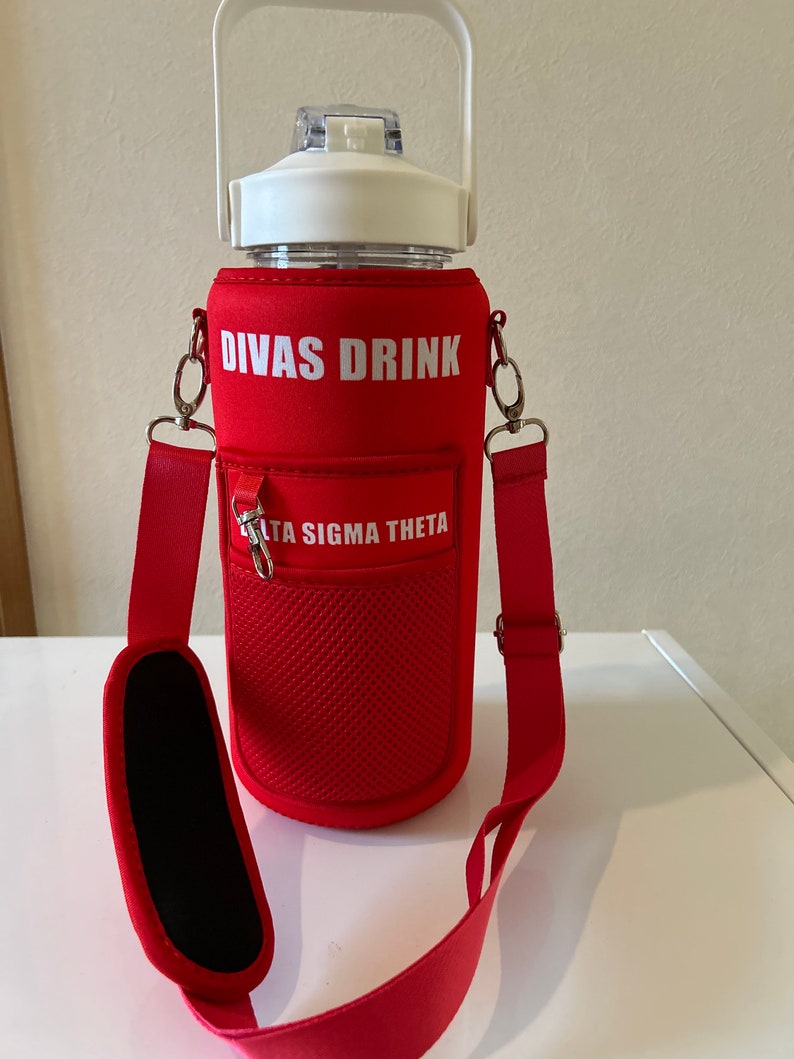 Delta Sigma Theta Water Bottle - Etsy