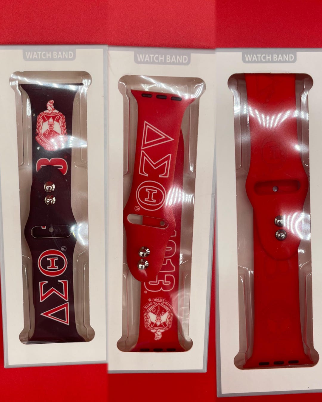 Delta Sigma Theta Watch Bands - Etsy