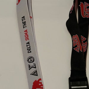Delta Sigma Theta Lanyard - Etsy