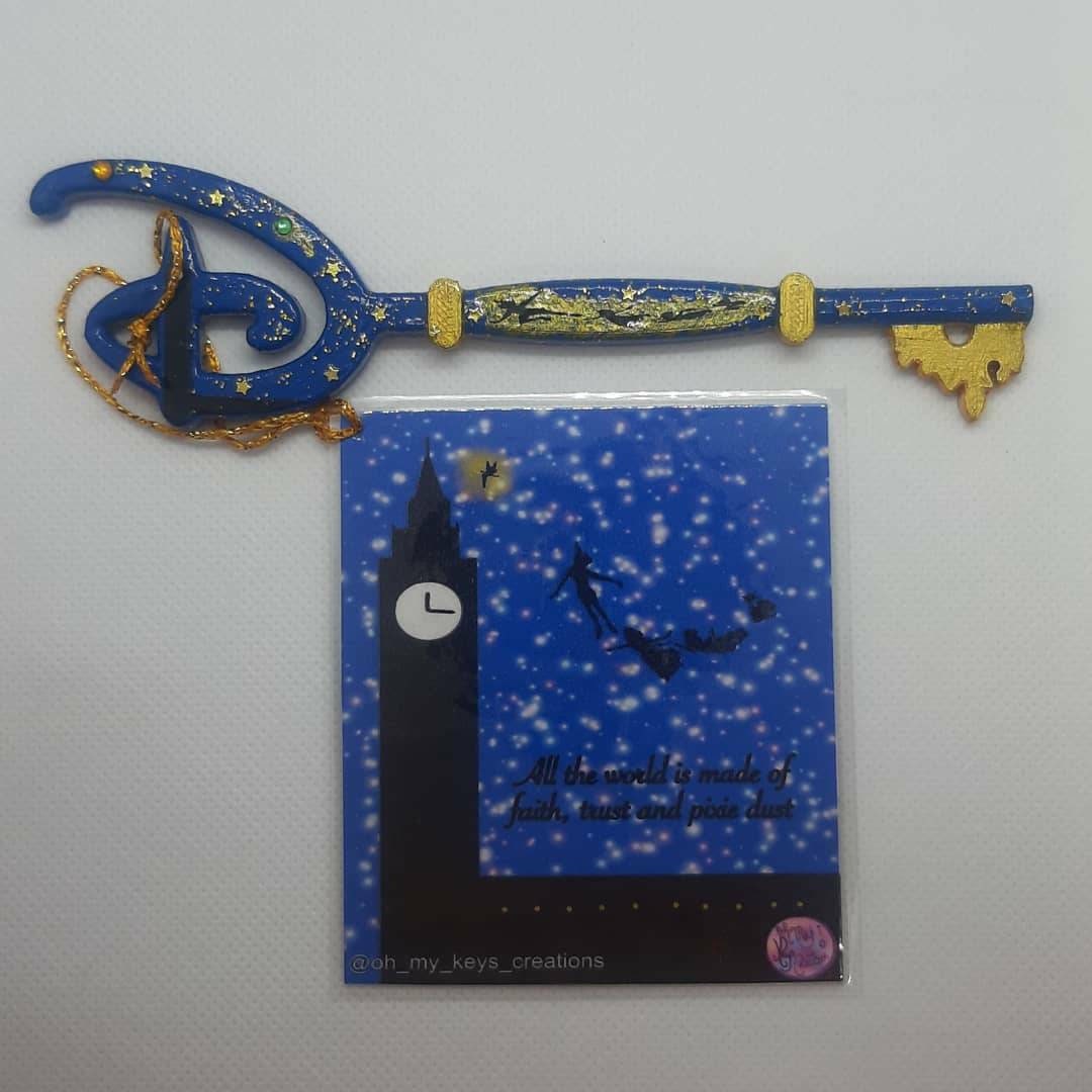 Peter Pan Handmade Disney Imagination Inspired Key | Etsy