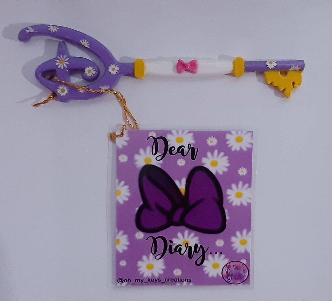 Daisy Duck Handmade Disney Imagination Inspired Key - Etsy