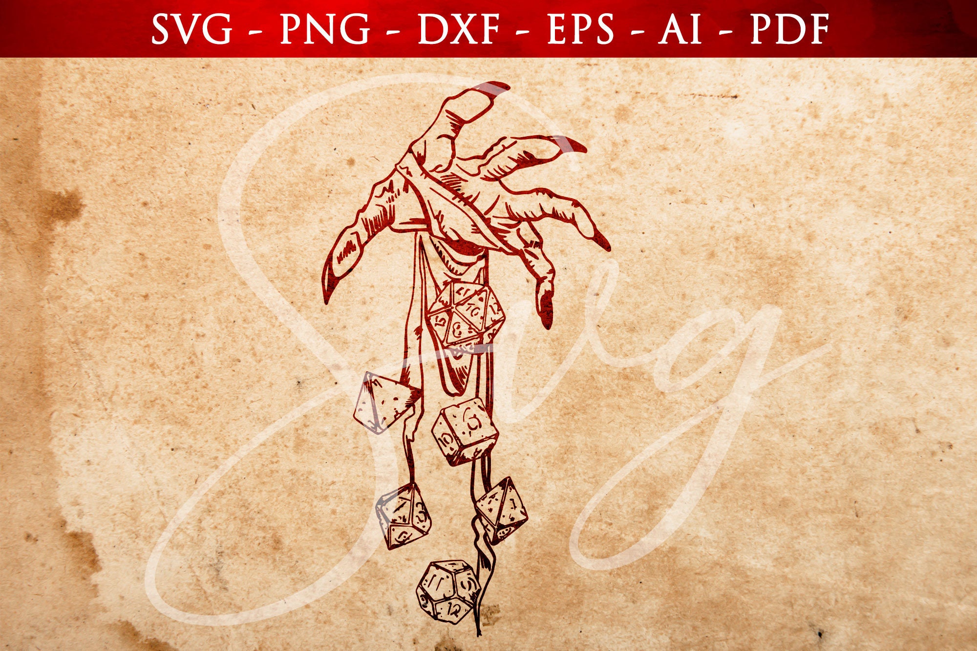 Game Master Hand Dungeon Master PNG Game Master Dices Dices - Etsy