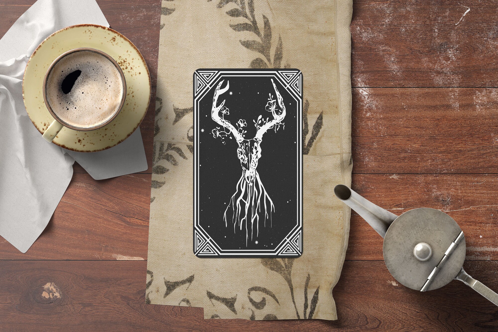 Oracle Deck SVG Oracle Cards Mystic Svg White Stag Skull - Etsy Australia